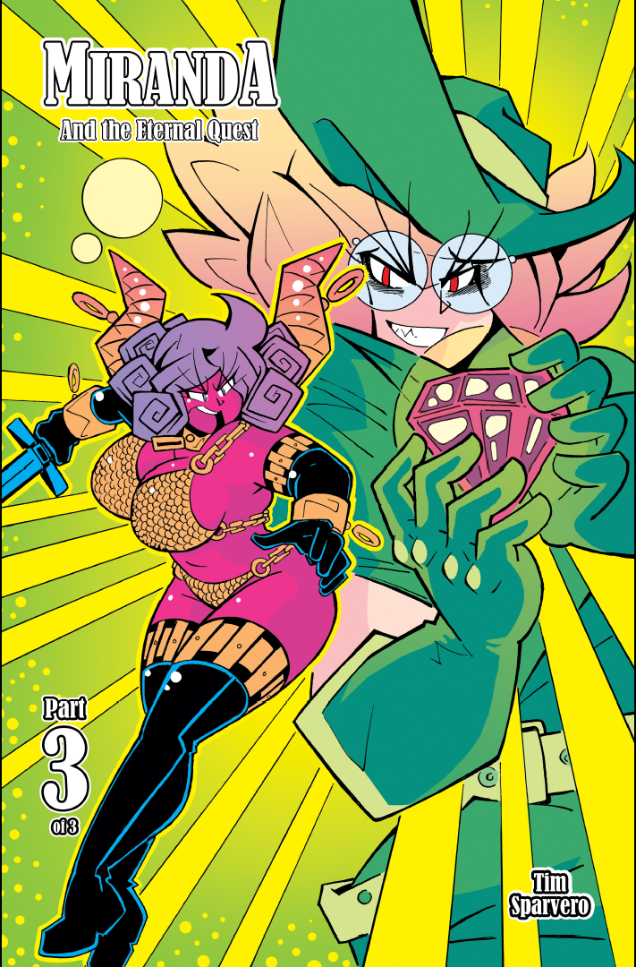 Miranda and the Eternal Quest Part 3 Comic Review - The Point of Clicking
